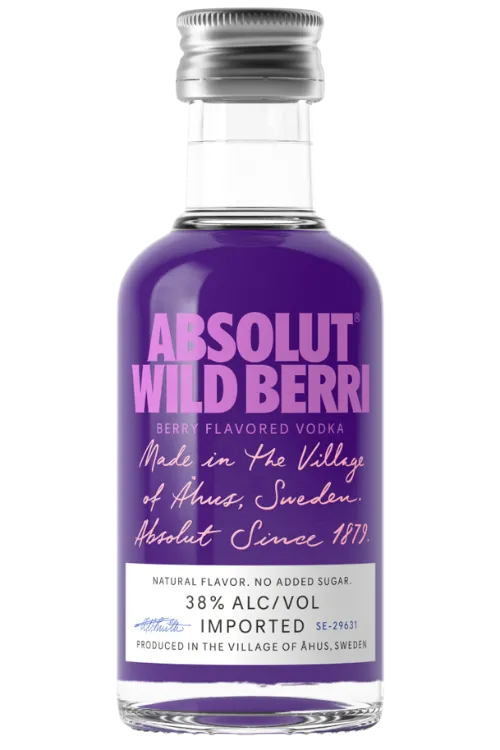 Absolut Wild Berri 50 ML – Middletown Fine Wine & Spirits