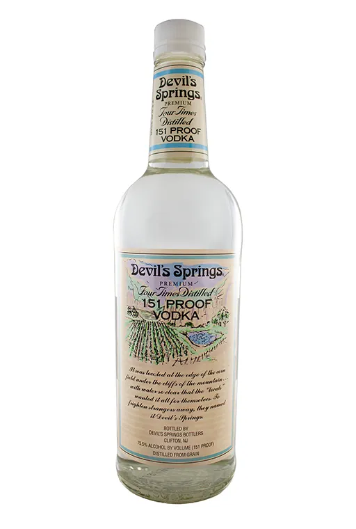 Devil's Springs 151 Proof Vodka | Vodka