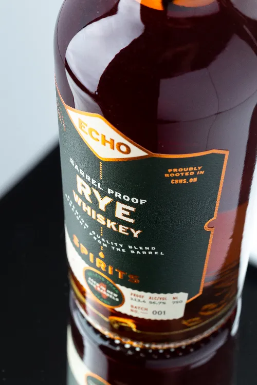 Echo Spirits Distilling Co Barrel Proof Rye | Whiskey