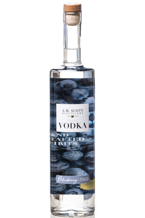 A.m. Scott Distillery Blueberry Vodka | Vodka | OHLQ