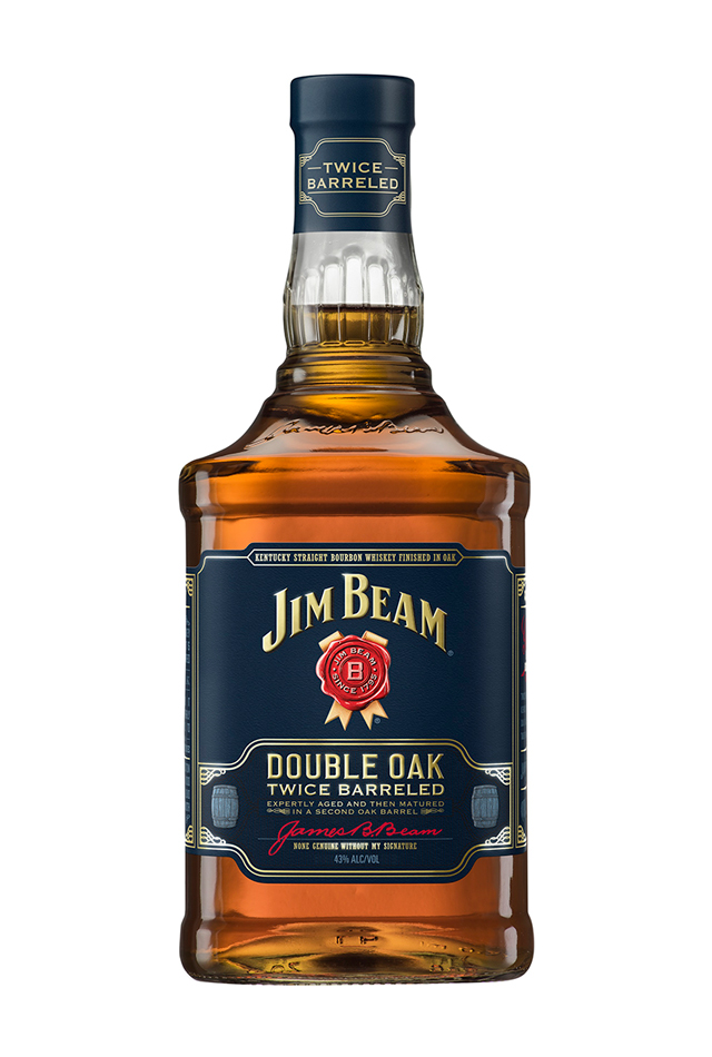 Jim Beam Double Oak 750 ML – Corkscrew Johnny's
