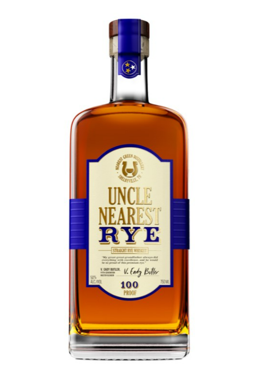 Uncle Nearest Straight Rye Whi 750 ML – Corkscrew Johnny's